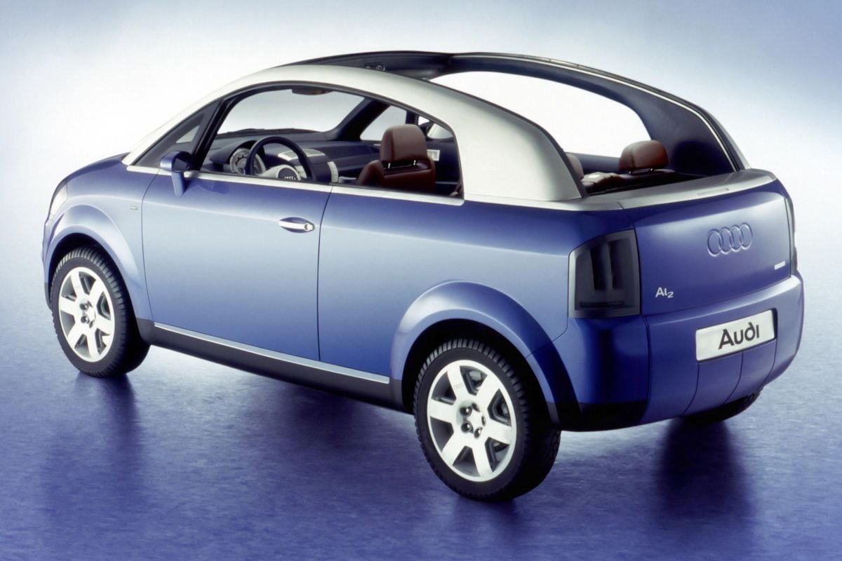 Elektrische Audi A2 e-tron: vooral oud met vleugje nieuw - AutoWeek