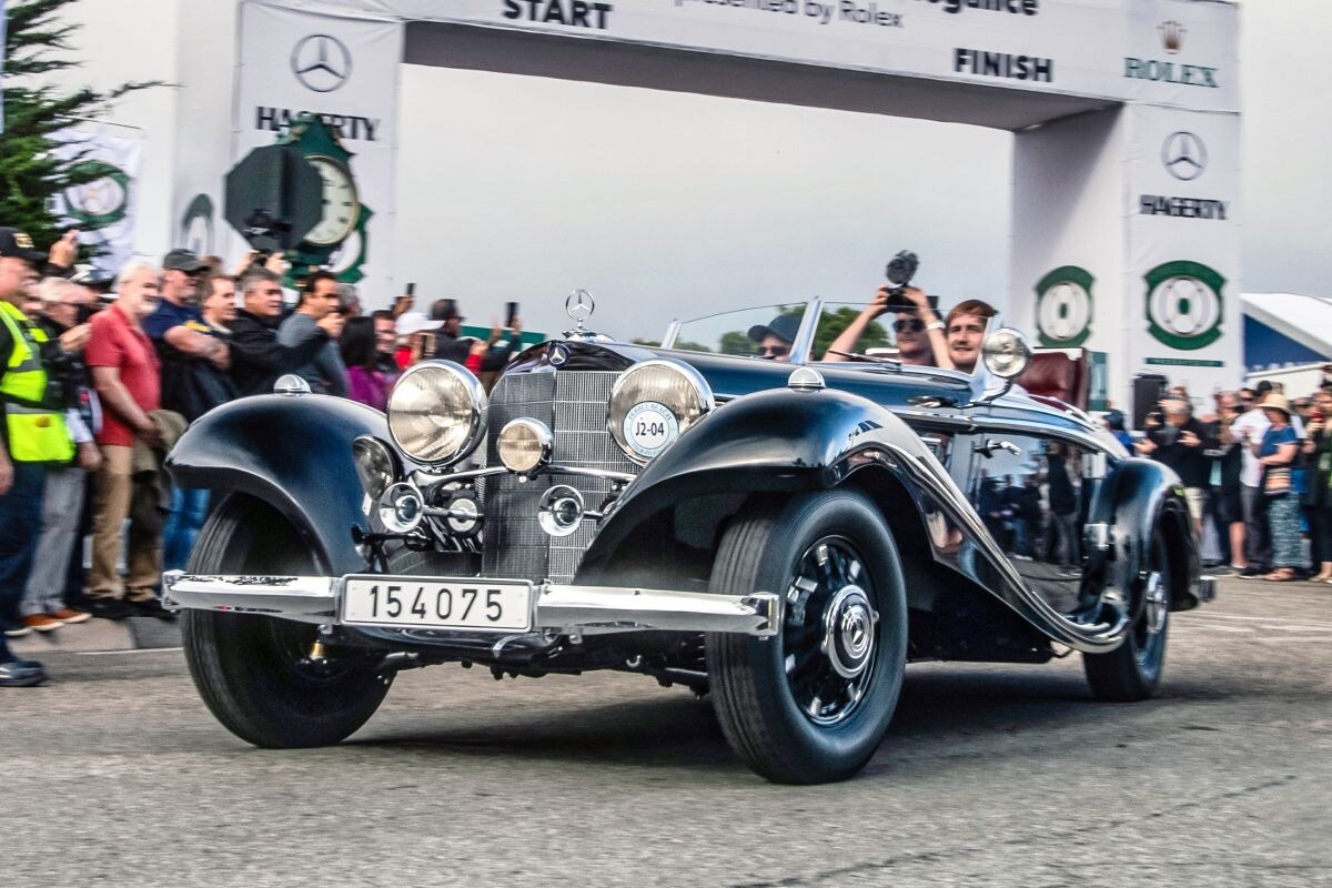 86 jaar oude Mercedes-Benz is ster van Pebble Beach - AutoWeek