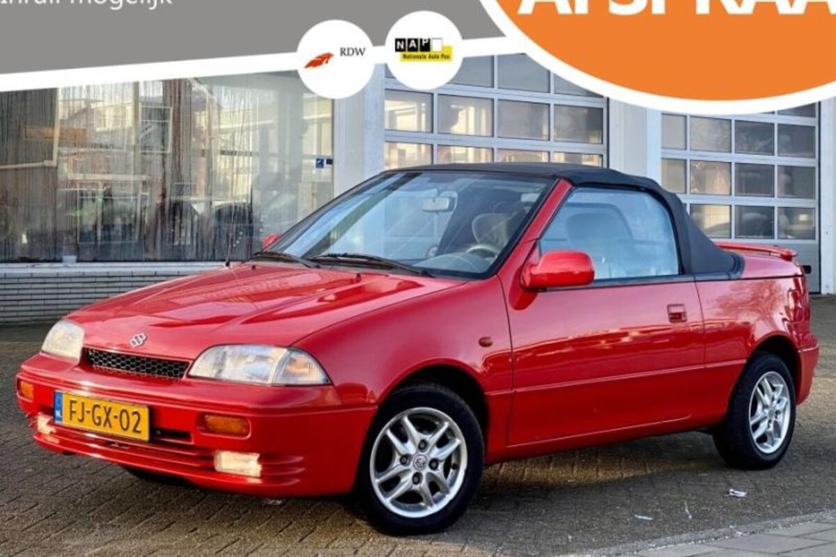 Suzuki Swift Cabrio (1992) - Liefhebber Gezocht - AutoWeek