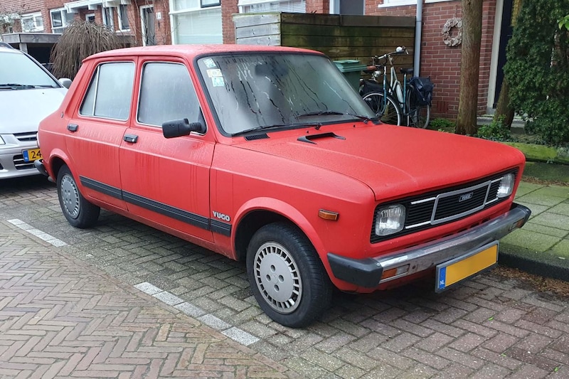 Deze Yugo Skala is door een liefhebber naar ons land gehaald - In het