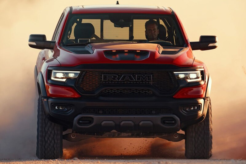 The three orange lights in the grille of a Raptor or TRX are for this ...