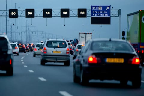 Is de snelheid op een matrixbord een maximum of een advies?