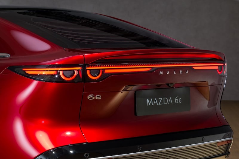 Dit is de nieuwe elektrische Mazda 6e - AutoWeek