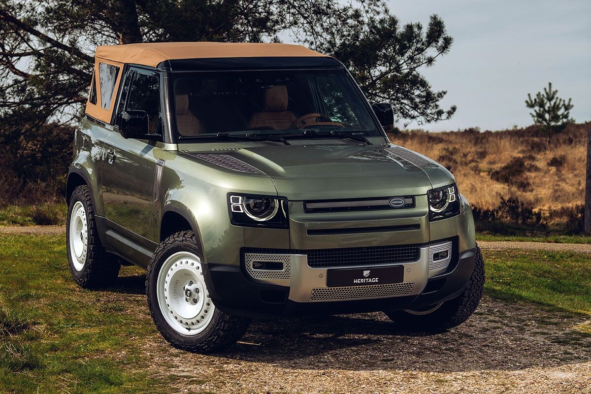 Land Rover Defender Convertible bestaat dankzij Niels van Roij