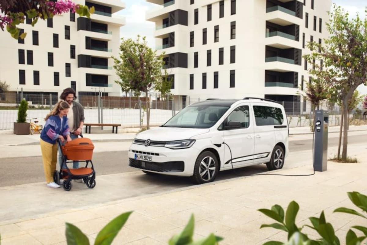 Volkswagen Caddy: nu ook als plug-in hybride met dik 120 kilometer