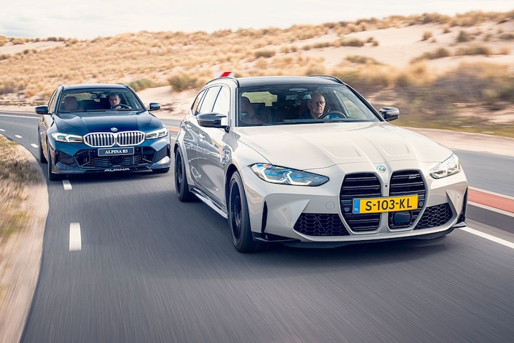 BMW M3 Touring vs. Alpina B3 Touring - Vergelijkende Test - AutoWeek