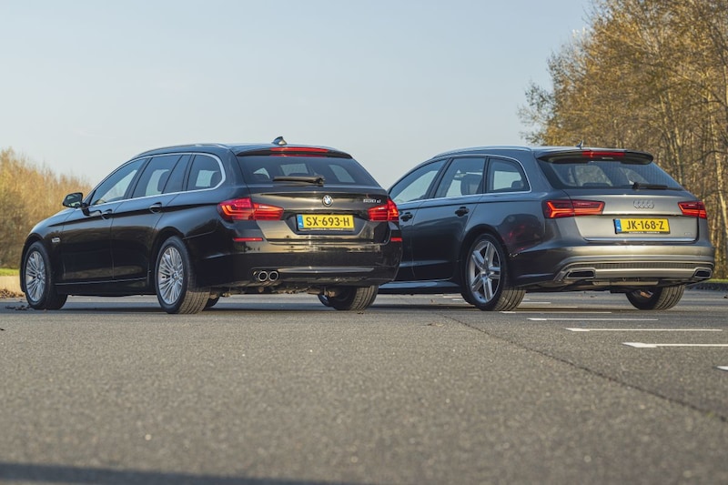 BMW 530d Touring vs. Audi A6 Avant 3.0 TDI - Dubbeltest - AutoWeek