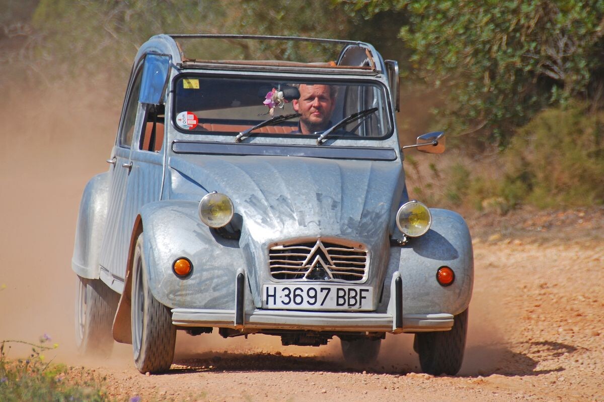 Ramon voorzag zijn 2CV van een BMW-boxer Kloppend hart