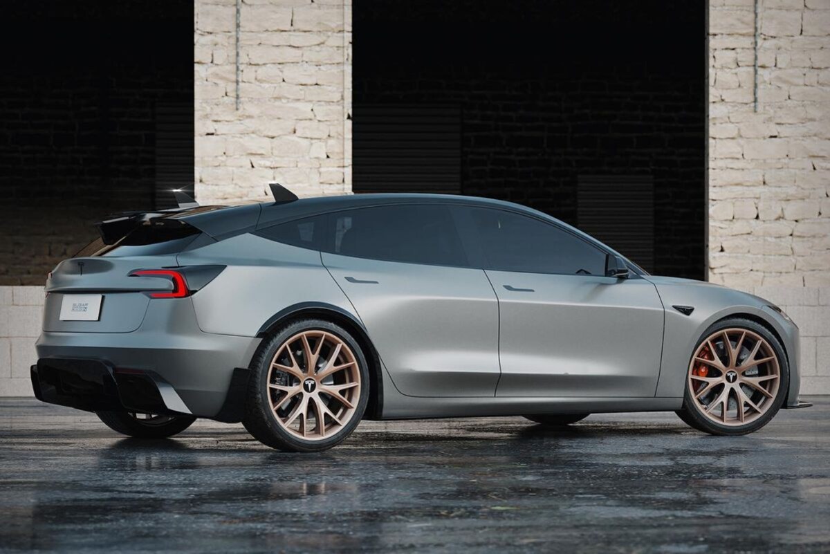 Wat als: Tesla Model 3 GT het gat opvult tussen Model 3 en Model Y