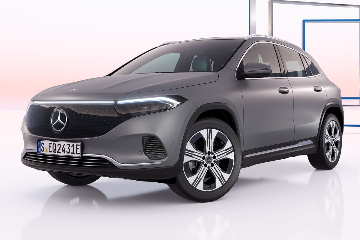Elektrische Mercedes-Benz EQA en EQB vernieuwd - AutoWeek