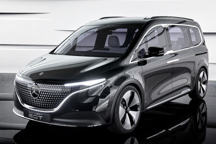 Mercedes-Benz EQT Concept: elektrische familievriend