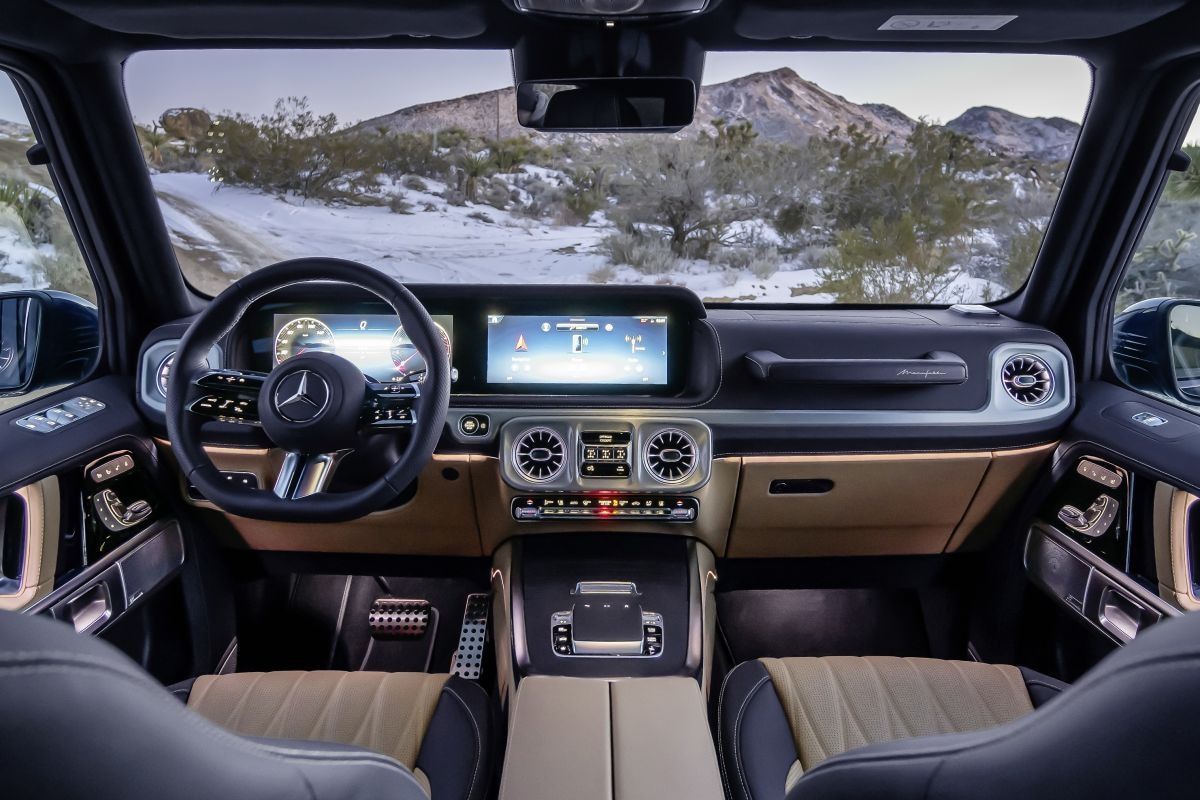 Mercedes-Benz G-class renewed: more electric than ever - Techzle