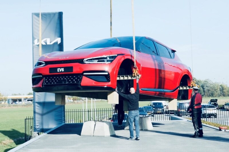 Grootste Kia EV6 ter wereld in Nederland - AutoWeek