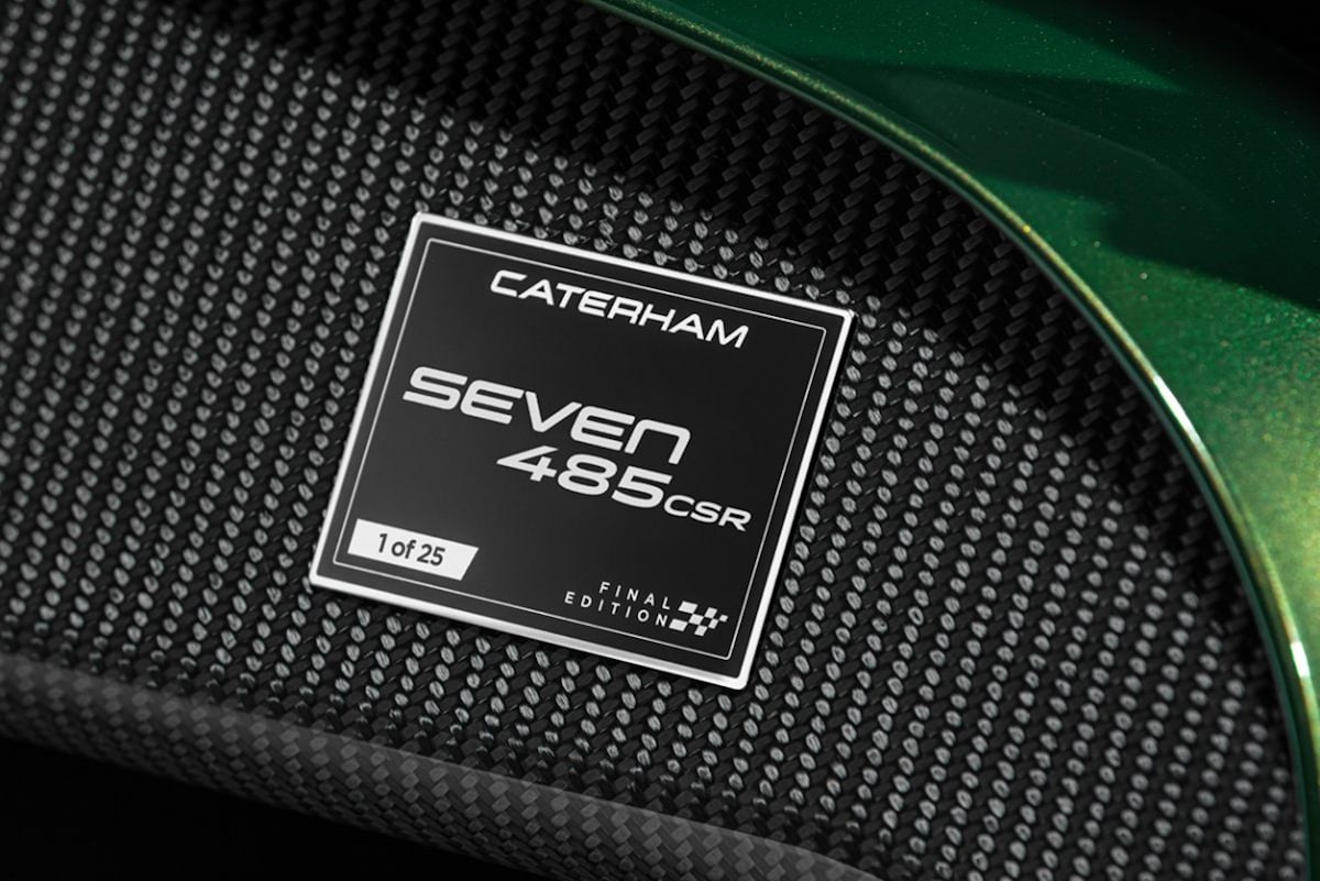 Caterham Seven 485 waves goodbye with Final Edition - Techzle
