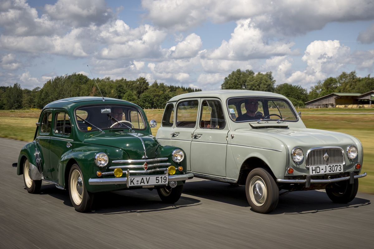 Zo groot was de stap van Renault 4CV naar de Renault 4 Autotest