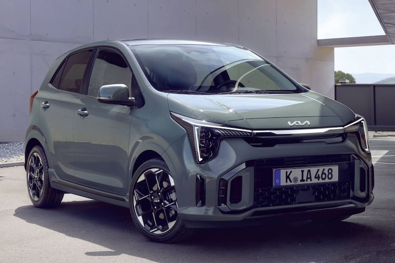 Kia Picanto 1.0 DPi DynamicLine 4-zits prijs en specificaties