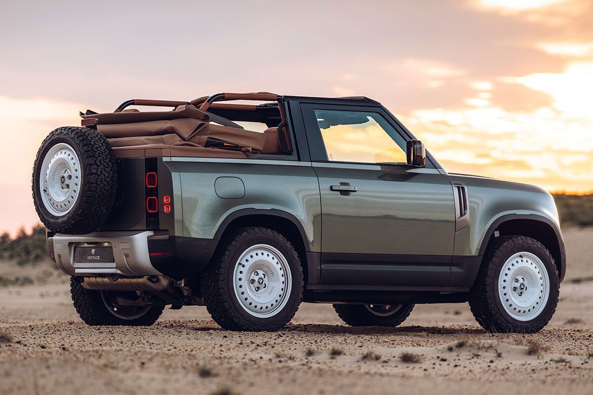 Land Rover Defender Convertible bestaat dankzij Niels van Roij