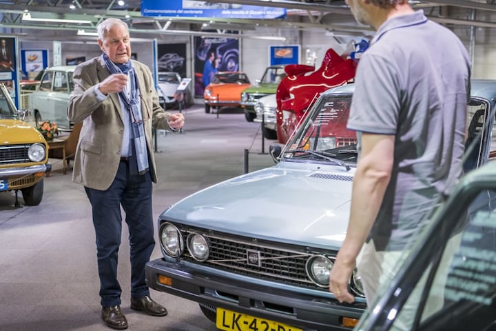 Dit is de man achter de Volvo 480 maar ook de Daf 95