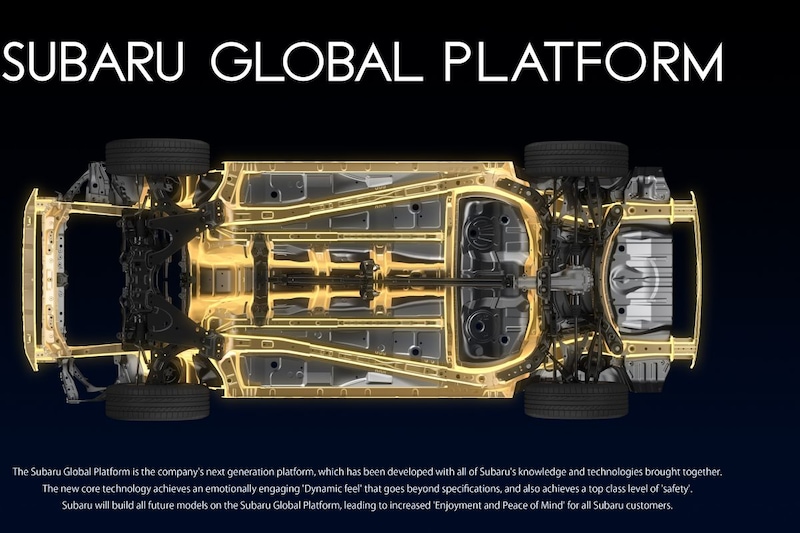 Subaru onthult Global Platform - AutoWeek