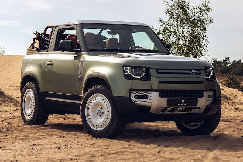 Land Rover Defender Convertible bestaat dankzij Niels van Roij
