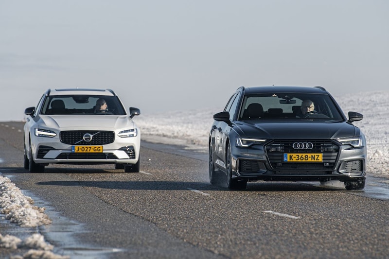 Audi A6 Avant 55 TFSIe vs. Volvo V90 T6 Recharge - Vergelijkende Test