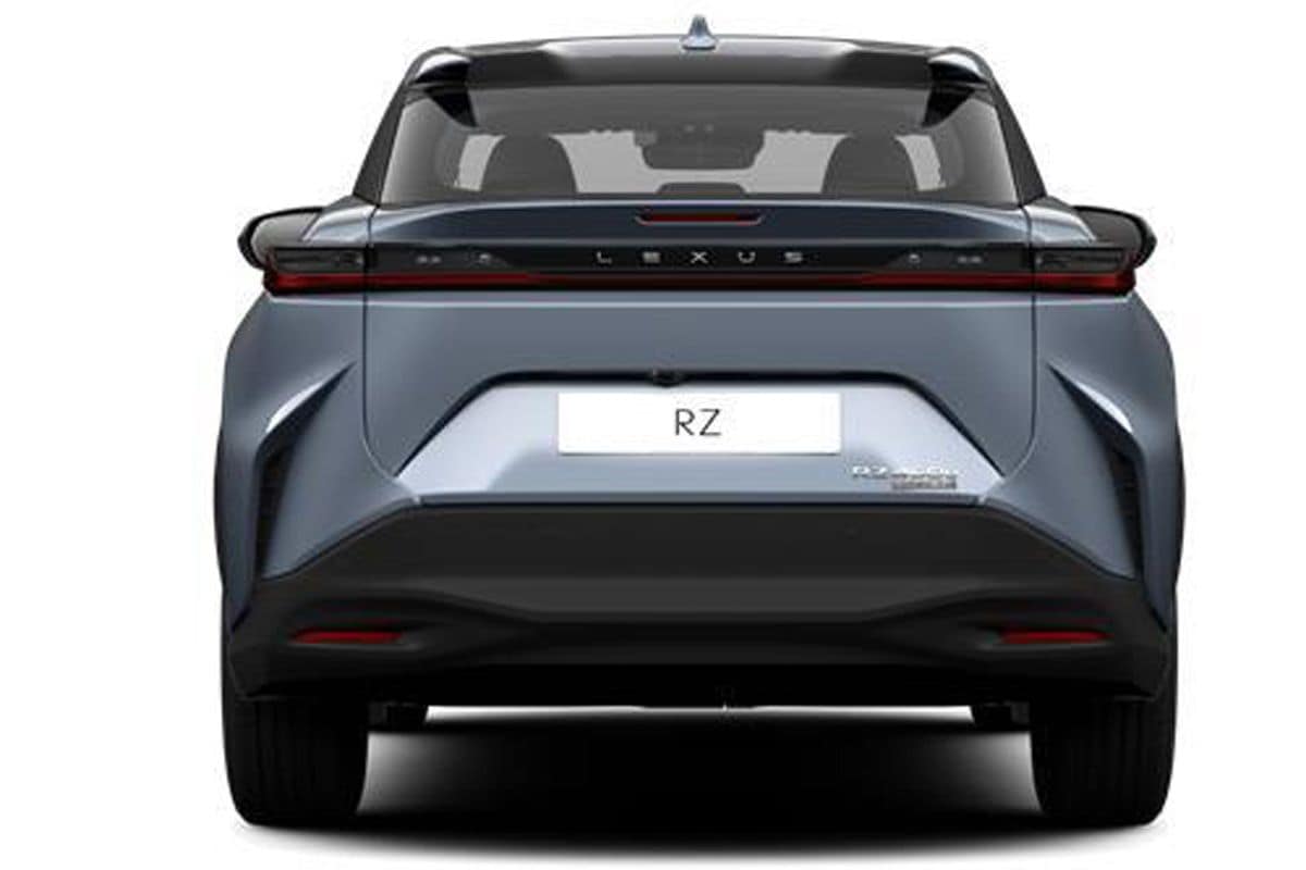 The Lexus RZ 450e Comfort Line has no leather, but it does have color ...