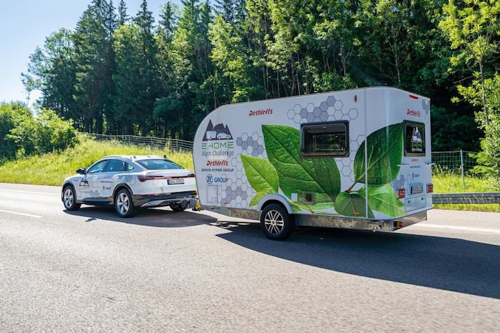 Elektrische caravan achter EV: autovakantie van de toekomst?