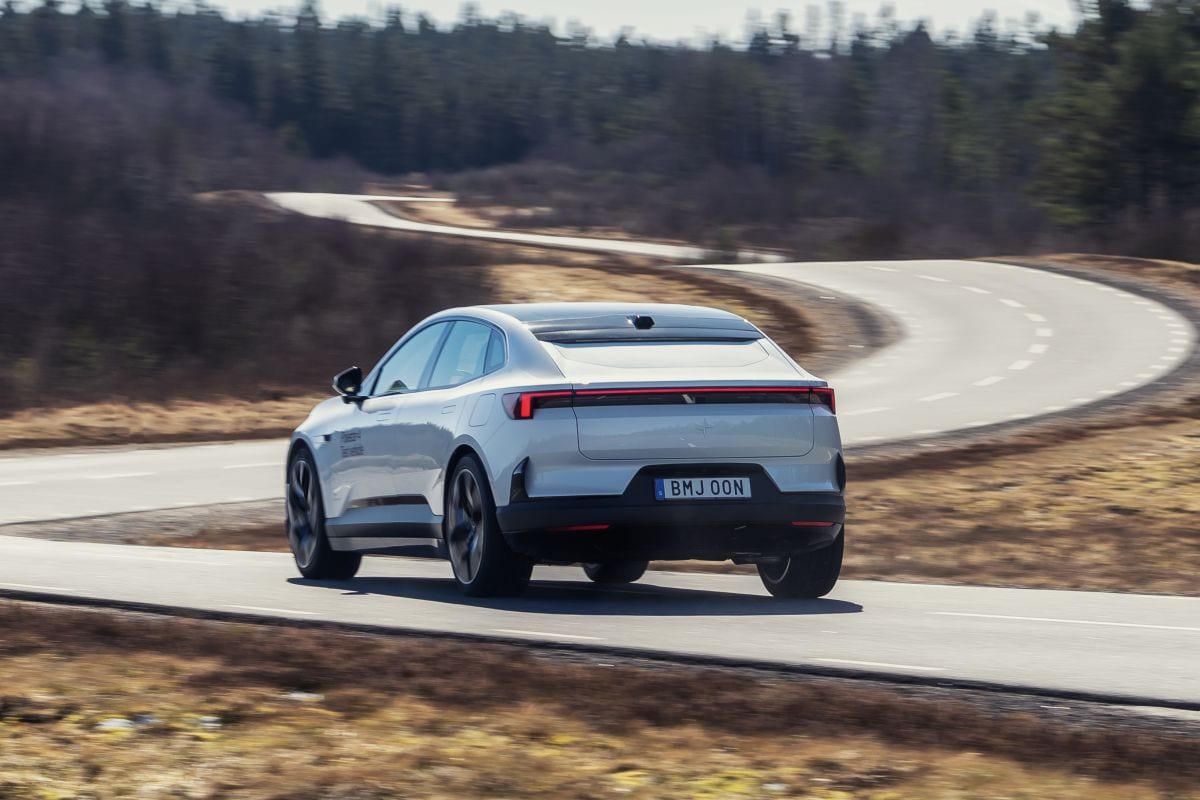 Test: Polestar 4 - Fast forward without rear window - Techzle