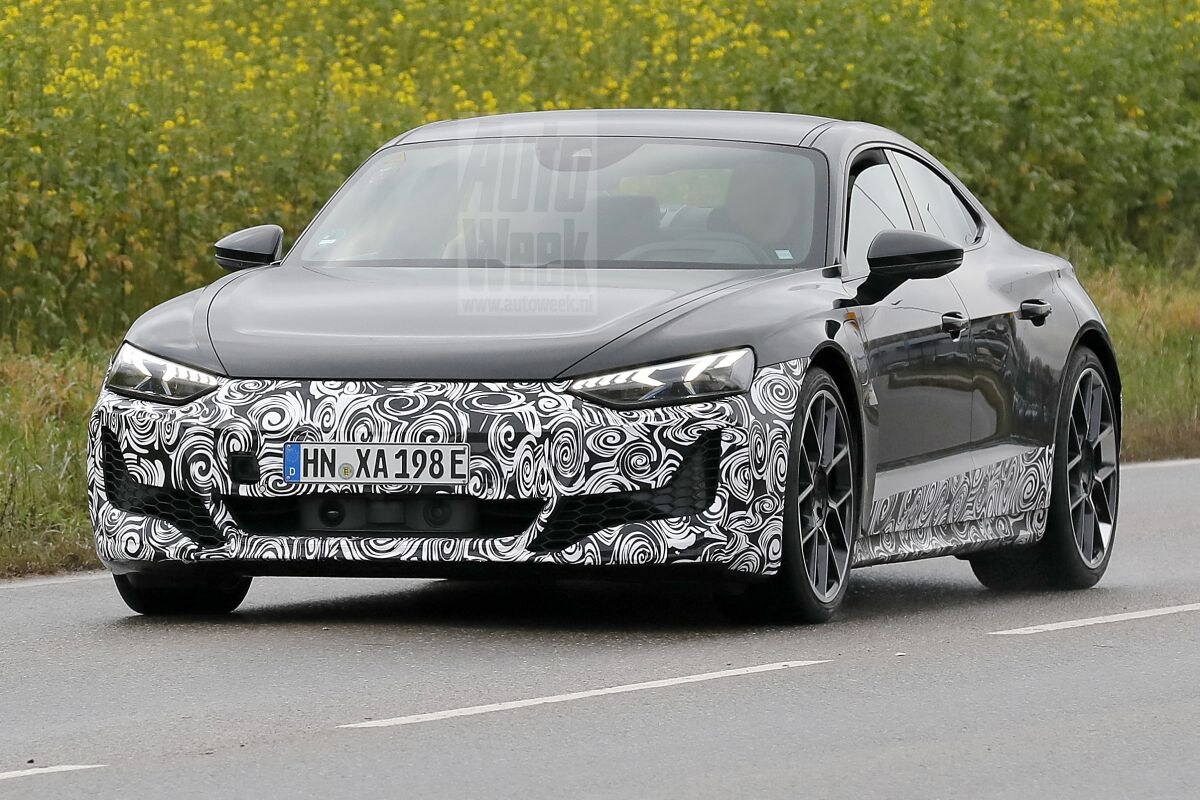 Audi E-tron GT krijgt subtielere facelift dan zijn Porsche-neef