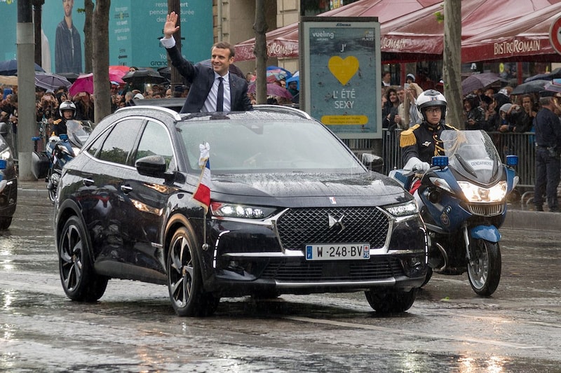Presidentiële DS7 Crossback voor Macron - AutoWeek