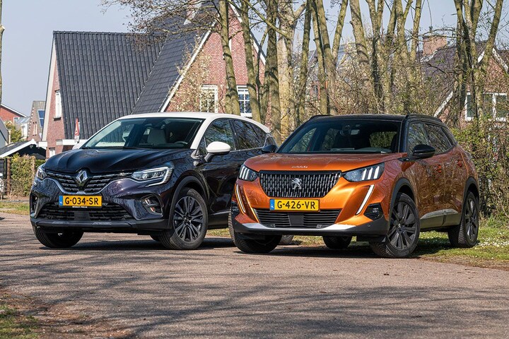 Peugeot 2008 vs. Renault Captur - Vergelijkende Test