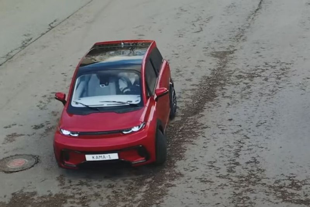 Kama-1 is Russische elektrische stadsauto - AutoWeek