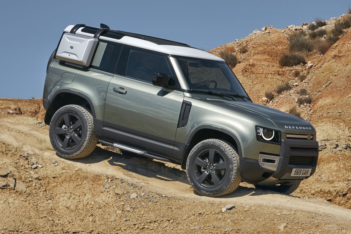 Land Rover Defender 90 P525 V8 prijs en specificaties