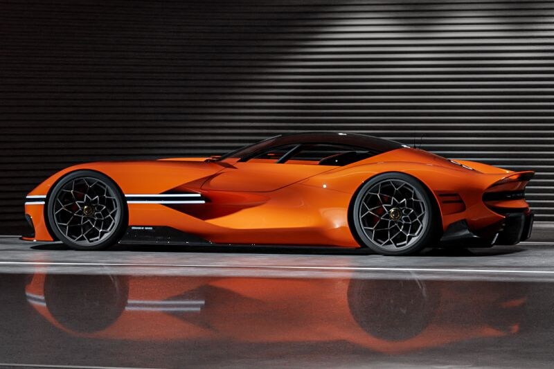 Genesis X Gran Berlinetta VGT: pixel dream with executioner of a V6 ...