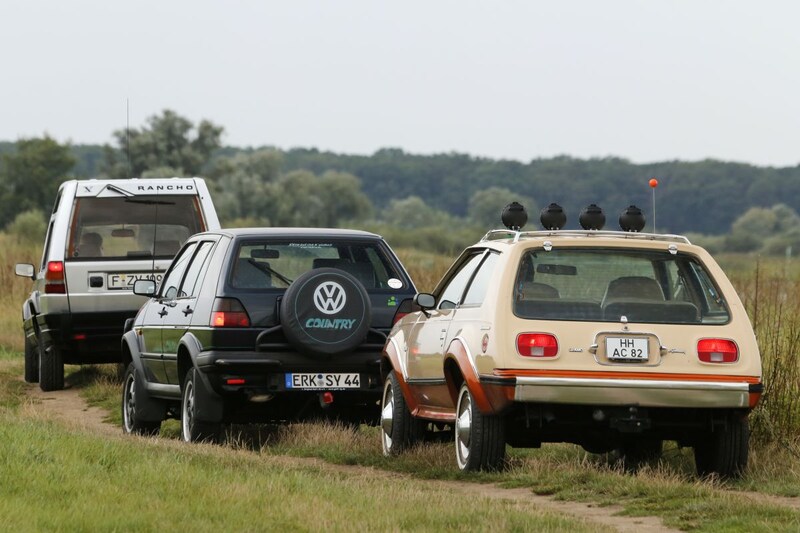 Drie SUV's avant la lettre: AMC Eagle, Volkswagen Golf Country en