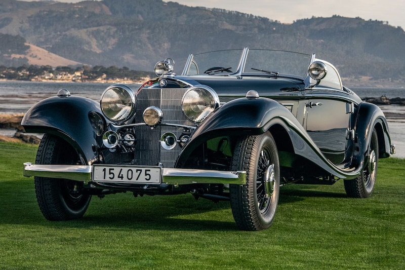 86 jaar oude Mercedes-Benz is ster van Pebble Beach - AutoWeek