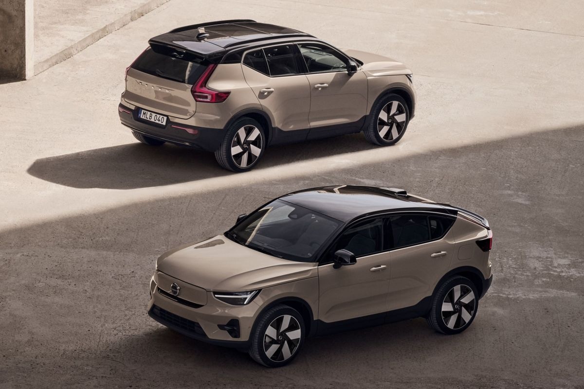 These are the electric Volvo EX40 and EC40 - Techzle
