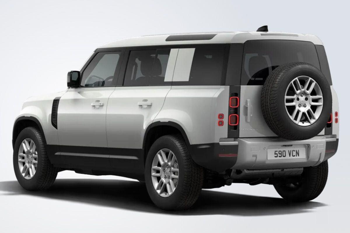 De Defender 110 is aanzienlijk goedkoper dan vijf jaar geleden