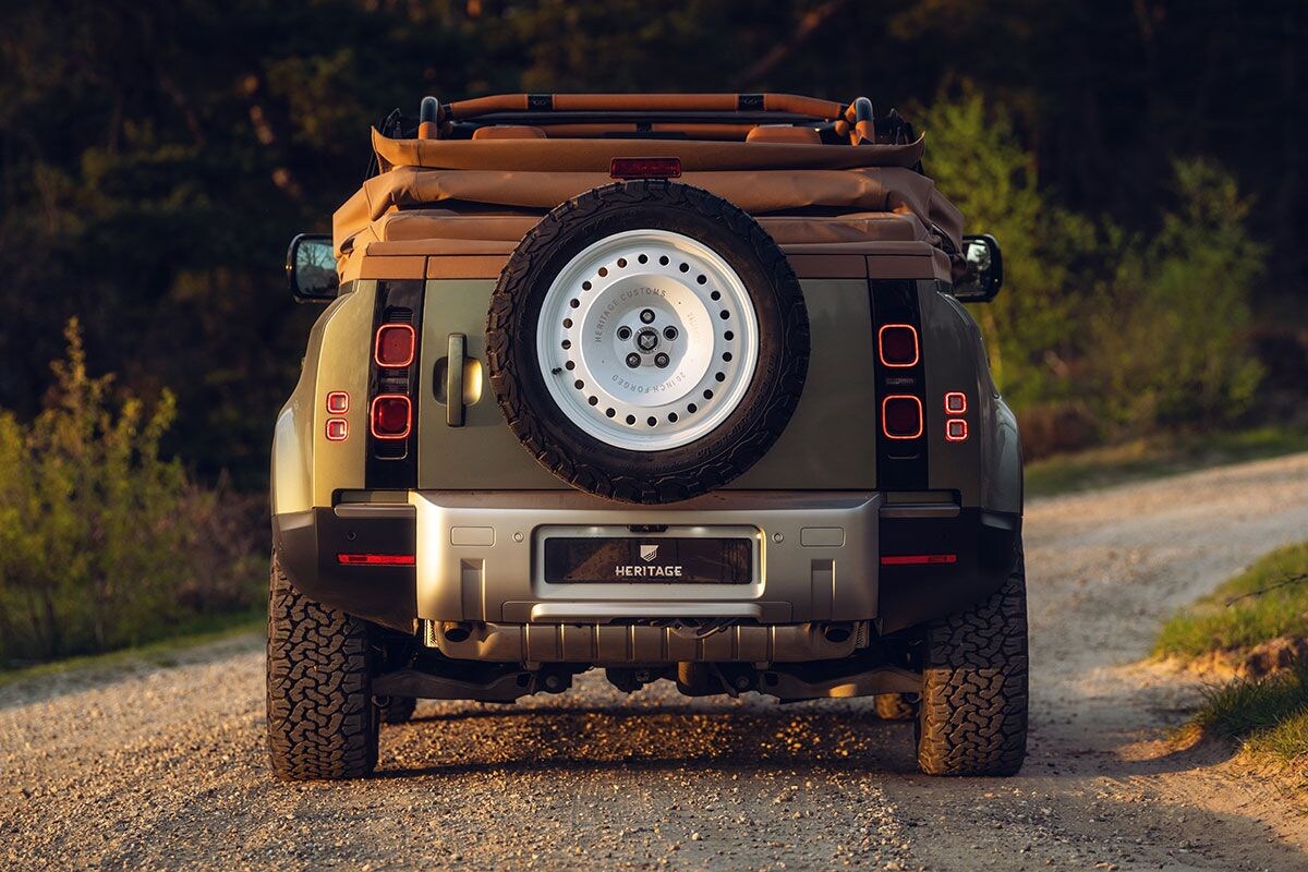 Land Rover Defender Convertible bestaat dankzij Niels van Roij