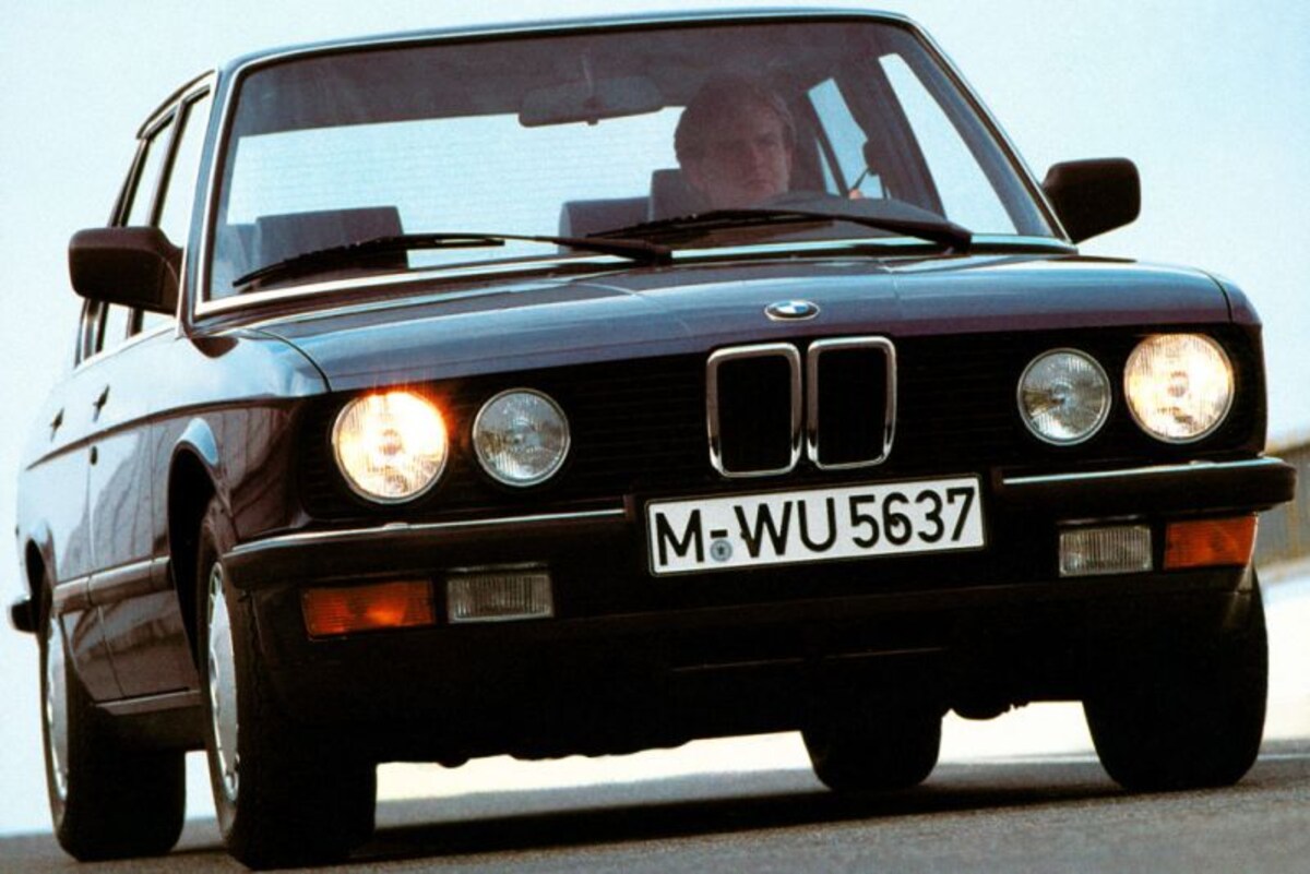 Even 40 years ago there was already a BMW 5-series with 'e': the 525e ...