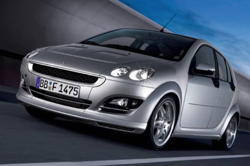 Bij de Smart ForFour leverde Brabus nog echt ambachtelijke tuning