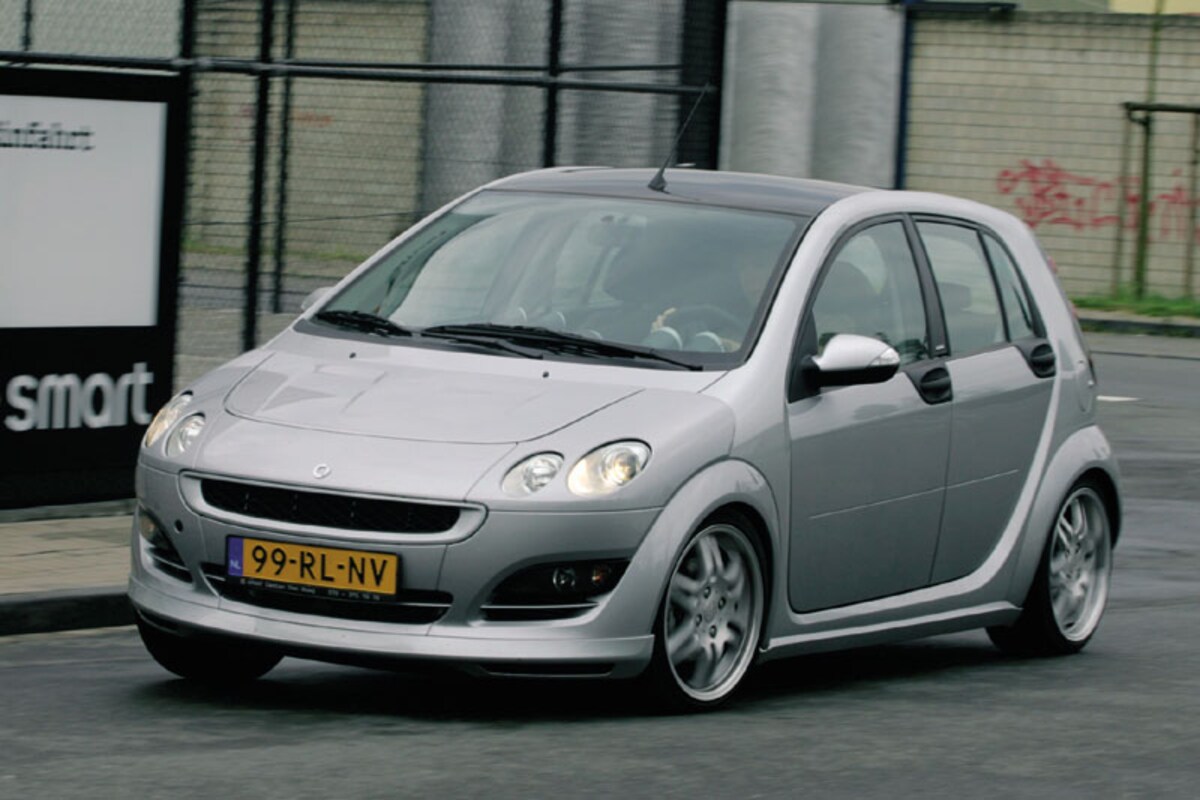 Bij de Smart ForFour leverde Brabus nog echt ambachtelijke tuning