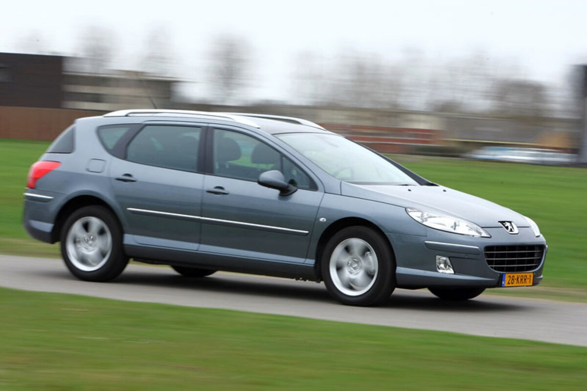 Getting used to the Peugeot 408? The 407 SW was also more crossover ...