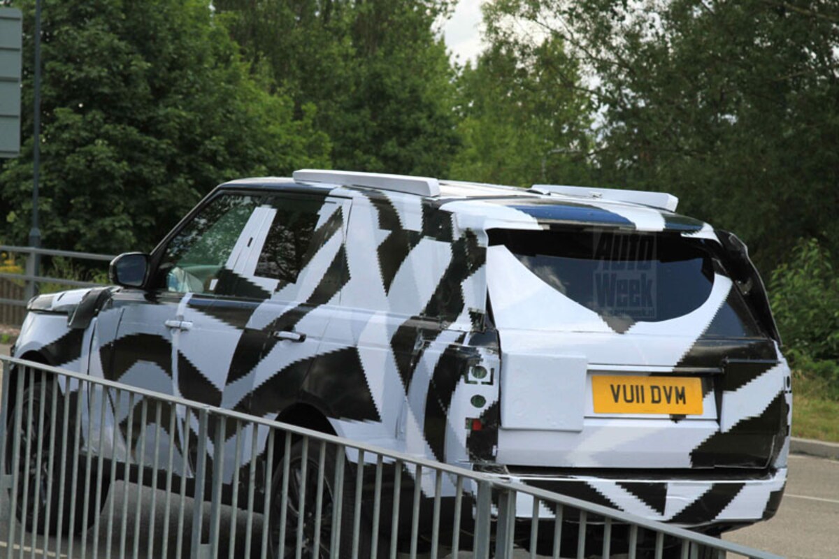 Zebra-Range Rover schuimt de straten af - AutoWeek