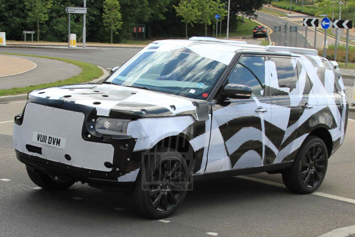 Zebra-Range Rover schuimt de straten af - AutoWeek