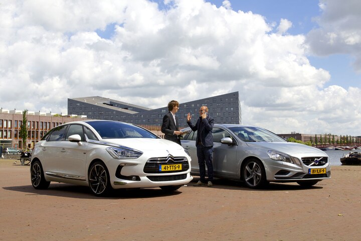 Vergelijkende Test: Citroën DS5 Hybrid4 - Volvo V60 D5