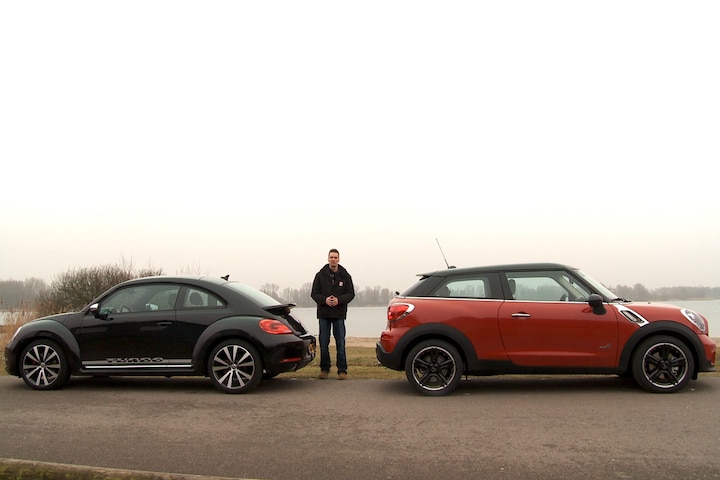 Vergelijkende Test - Mini Paceman vs. Volkswagen Beetle