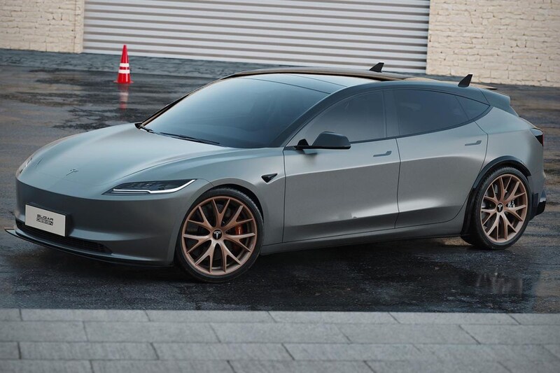 Wat als: Tesla Model 3 GT het gat opvult tussen Model 3 en Model Y