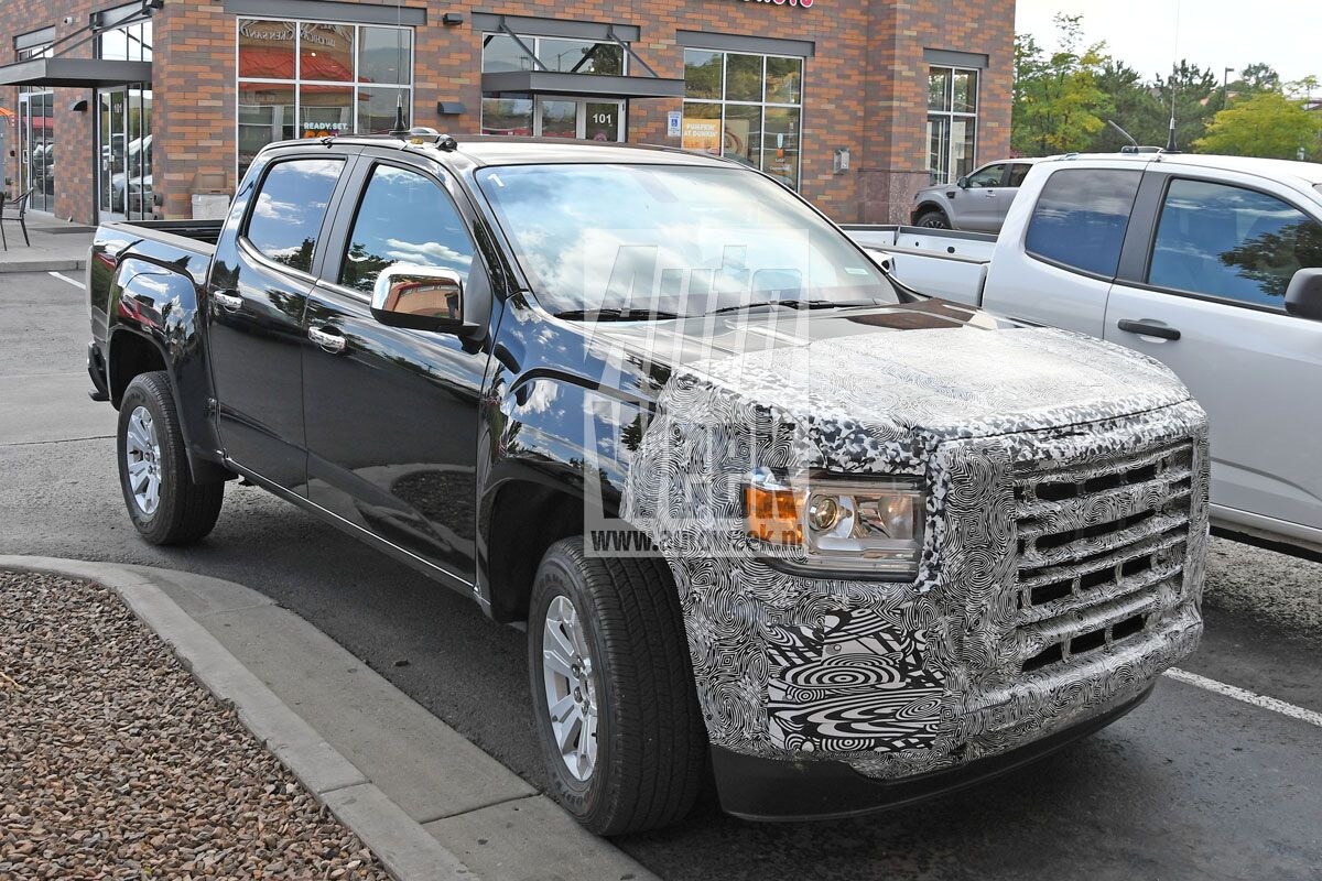 Vernieuwde Chevrolet Colorado en GMC Canyon in beeld