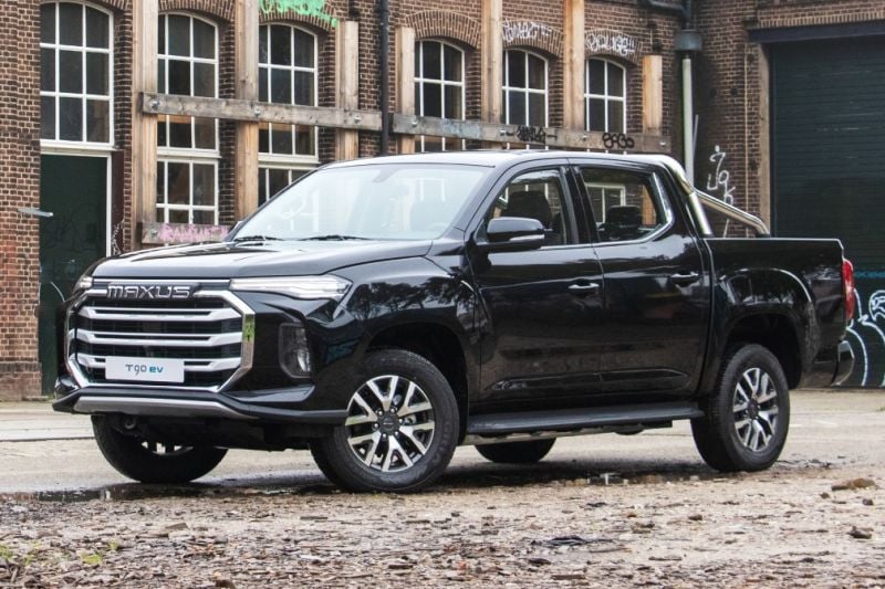 Maxus T90 EV: eerste elektrische pick-up in Nederland kost bijna 55